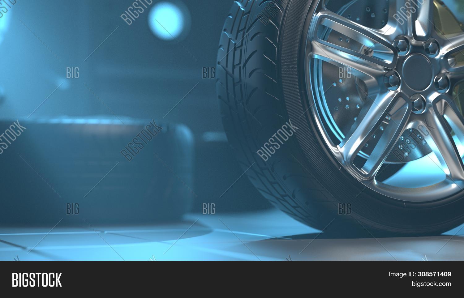 Car Tires Futuristic Image & Photo (Free Trial) | Bigstock