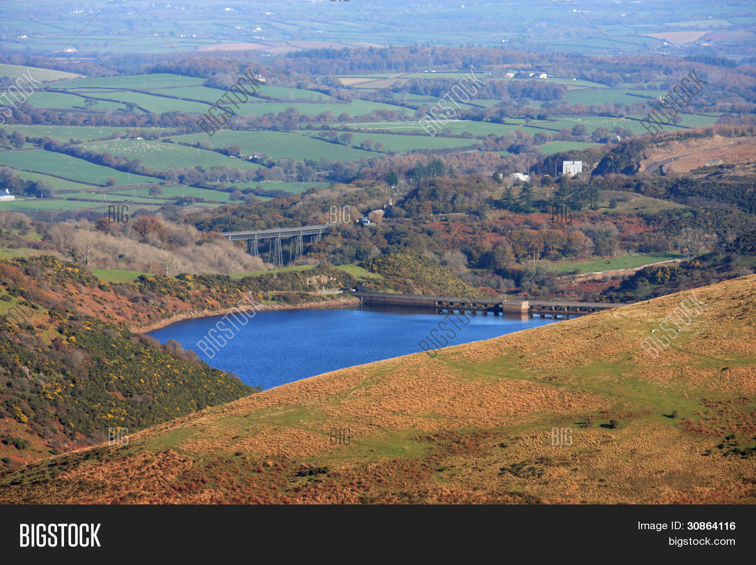 Meldon Reservoir, Image & Photo (Free Trial) | Bigstock