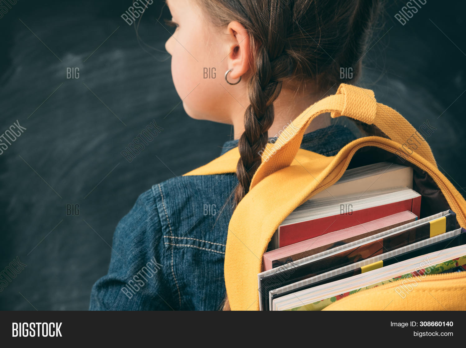 Back School. Back View Image & Photo (Free Trial) | Bigstock