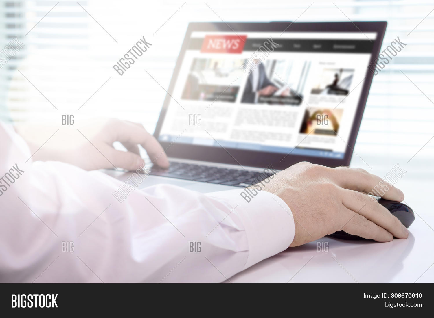 Reader, Journalist Image & Photo (Free Trial) | Bigstock