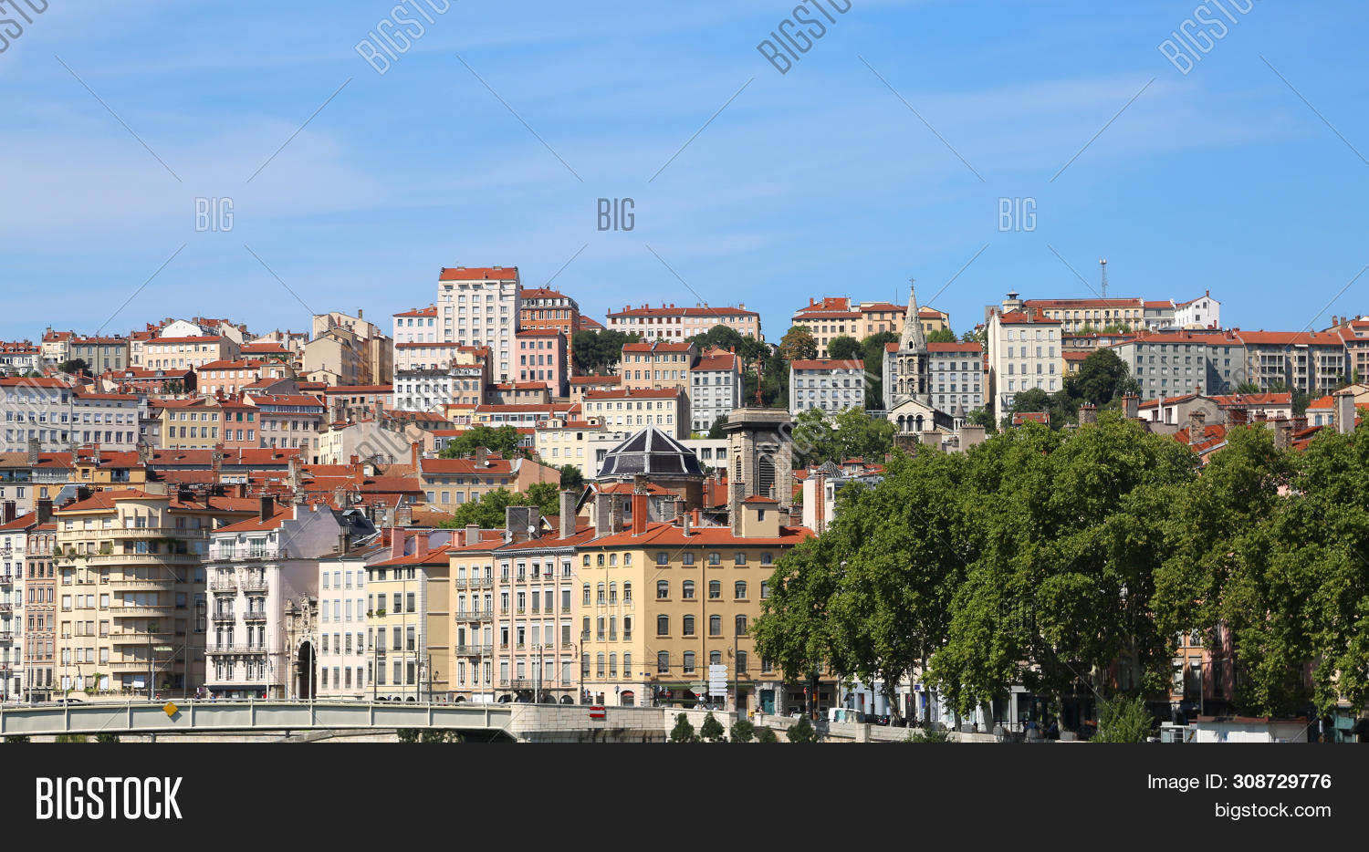 Panorama Old City Lyon Image & Photo (Free Trial) | Bigstock