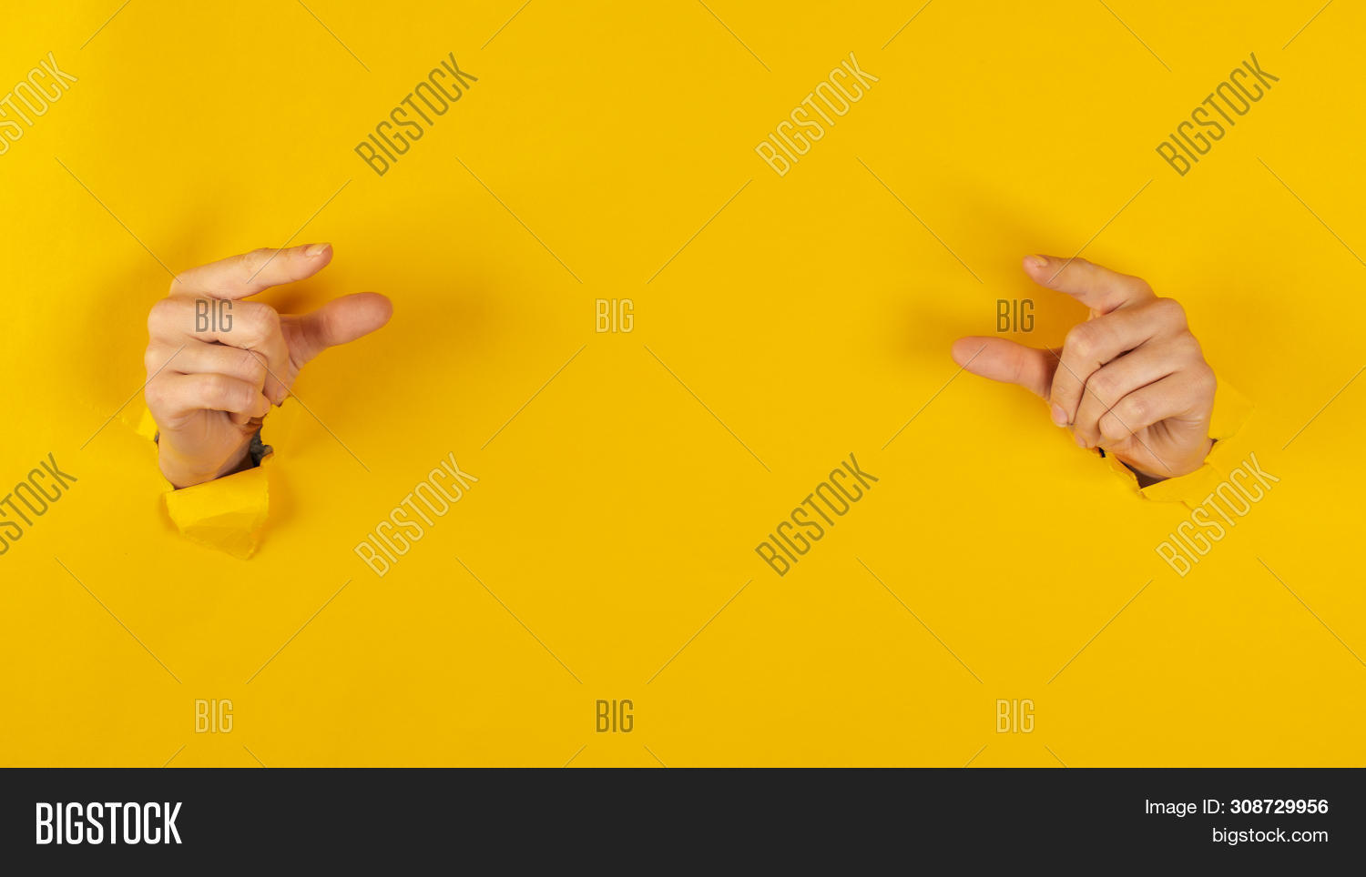Girl Hand Breaks Image & Photo (Free Trial) | Bigstock