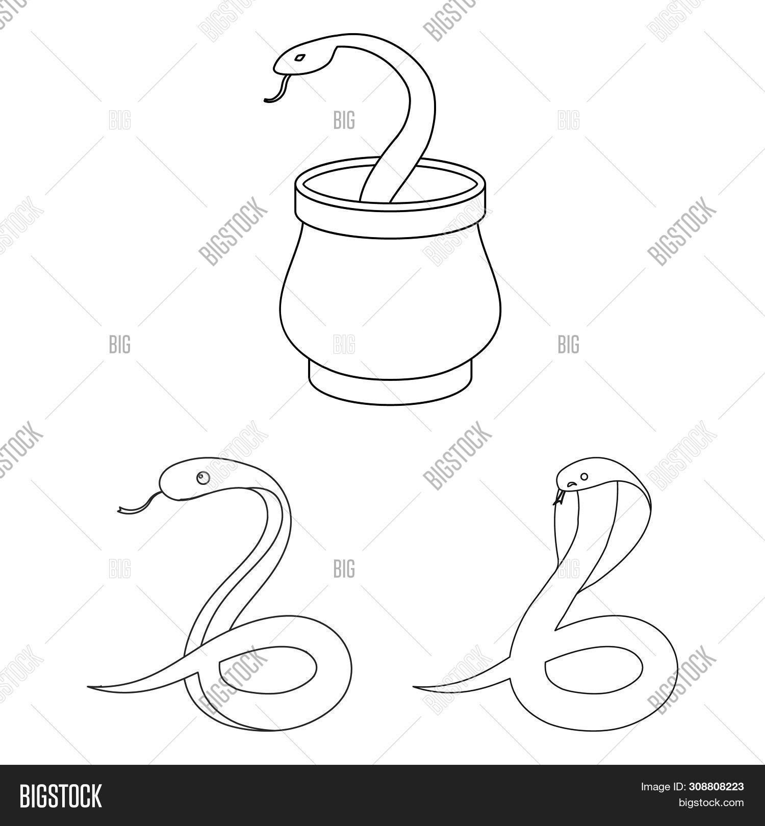 Bitmap Design Snake Image & Photo (Free Trial) | Bigstock