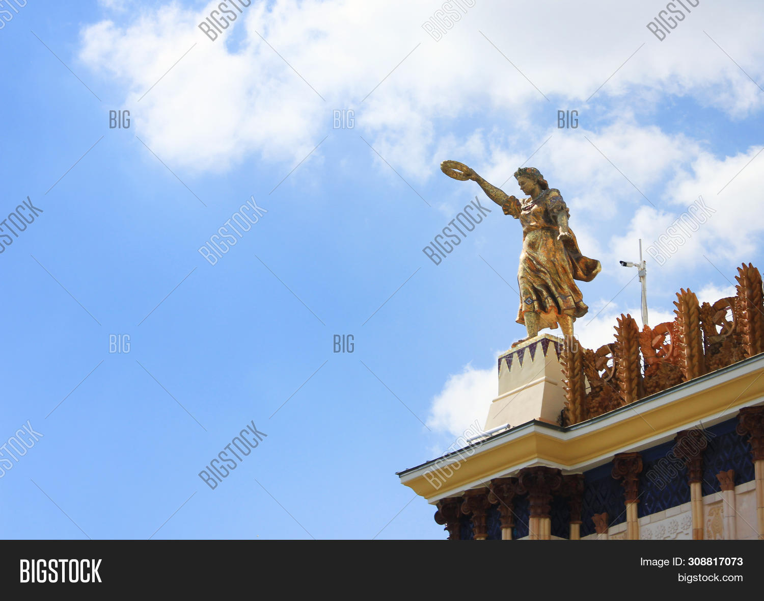 Statue Soviet Girl Image & Photo (Free Trial) | Bigstock