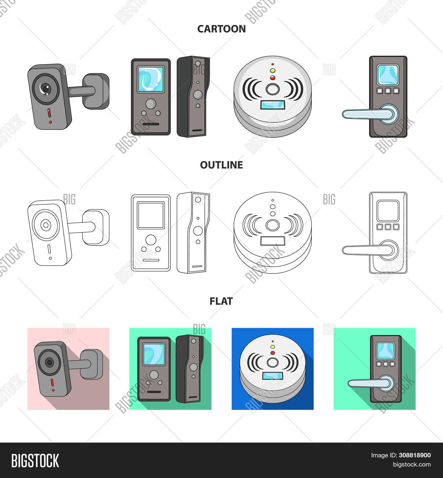 Bitmap Design Cctv Image & Photo (Free Trial) | Bigstock