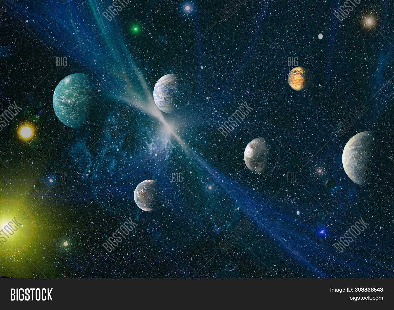 Nebula Galaxies Space. Image & Photo (Free Trial) | Bigstock