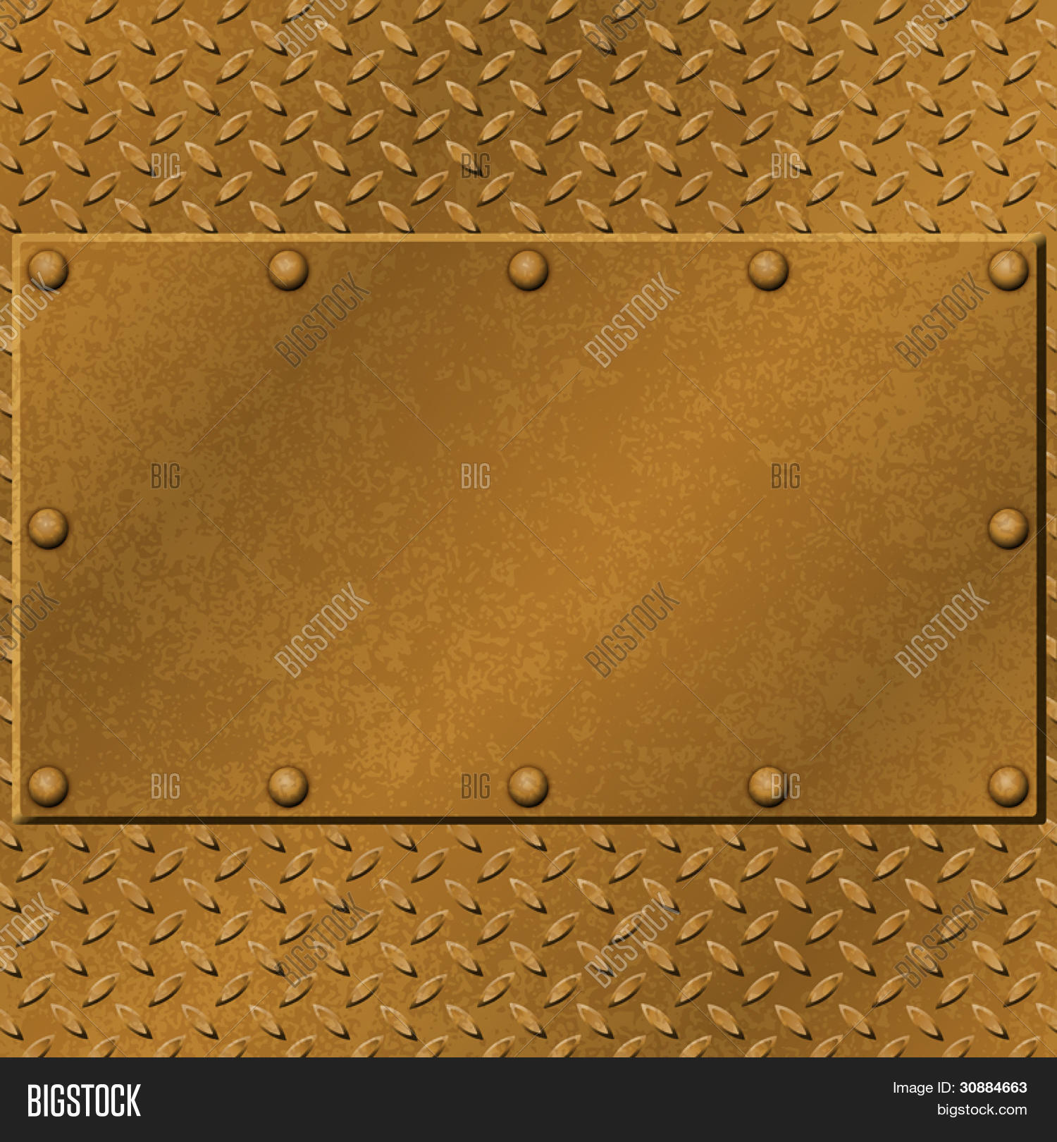 Rusty Metal Vector & Photo (Free Trial) | Bigstock