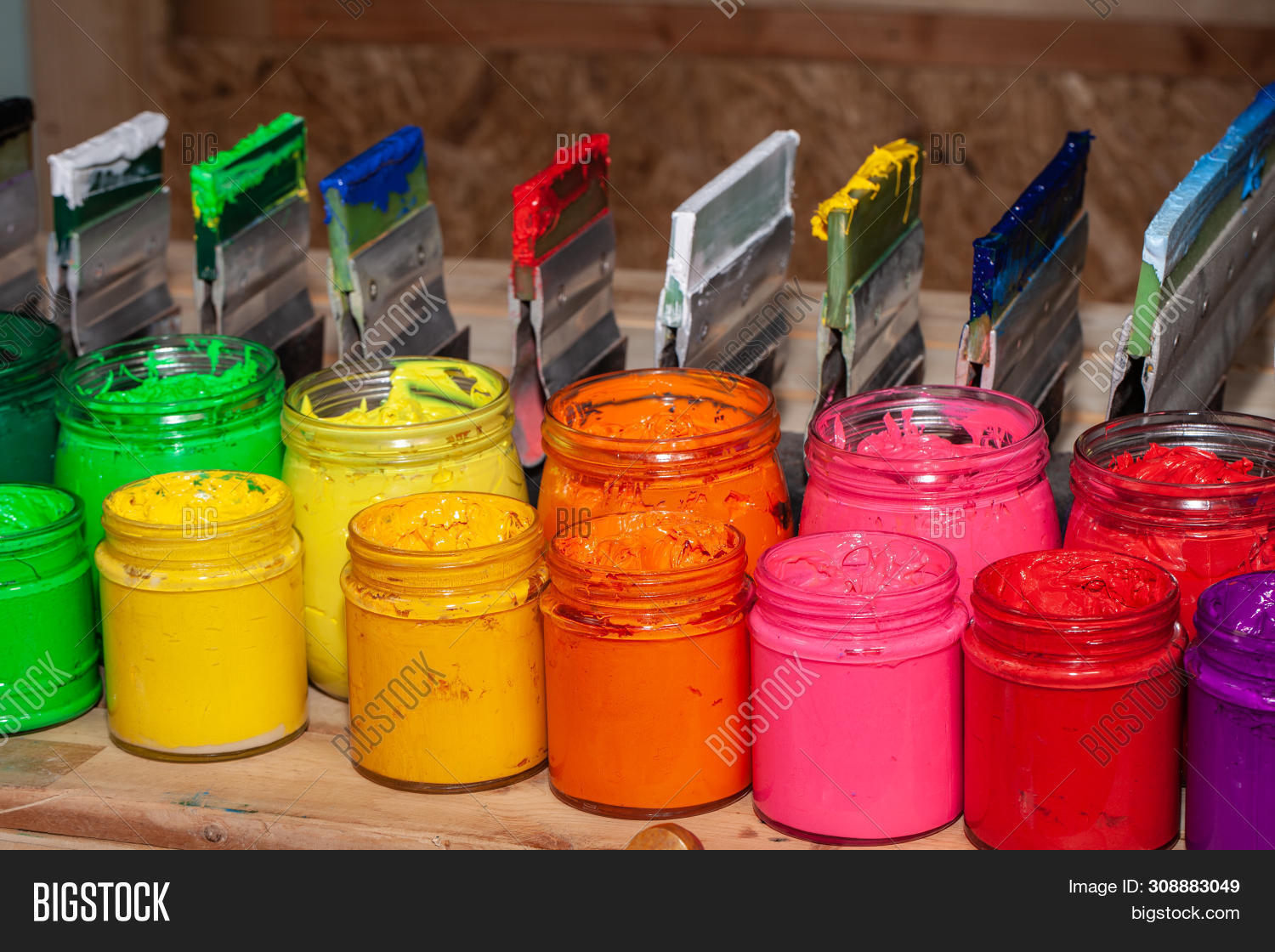Colorful Plastisol Ink Image & Photo (Free Trial) | Bigstock