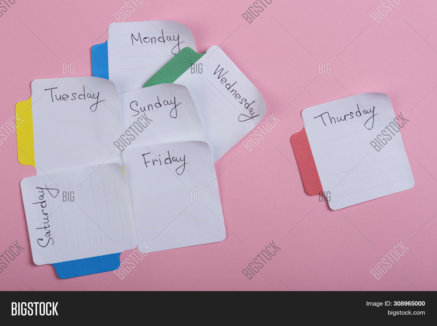 Days Week - Paper Image & Photo (Free Trial) | Bigstock