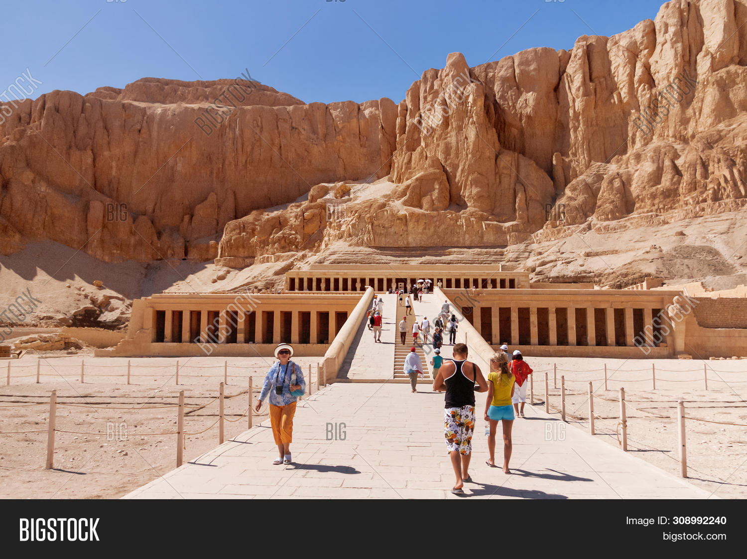 Deir El-bahari, Egypt Image & Photo (Free Trial) | Bigstock