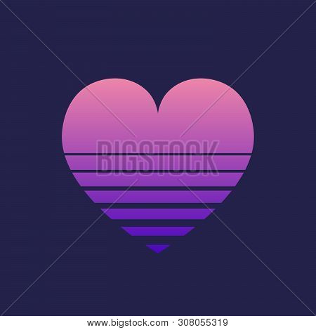 Cyberpunk Style Heart Vector & Photo (Free Trial) | Bigstock