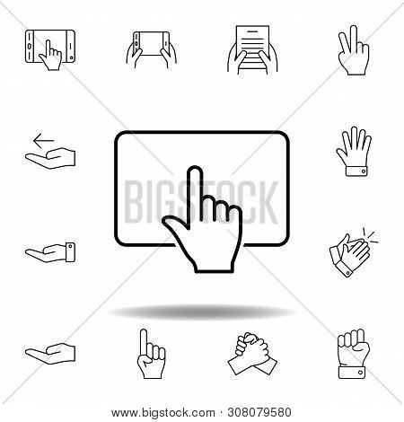 Click Touchpad Touch Vector & Photo (Free Trial) | Bigstock