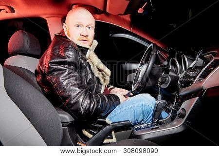 Male Driver Leather Image & Photo (Free Trial) | Bigstock