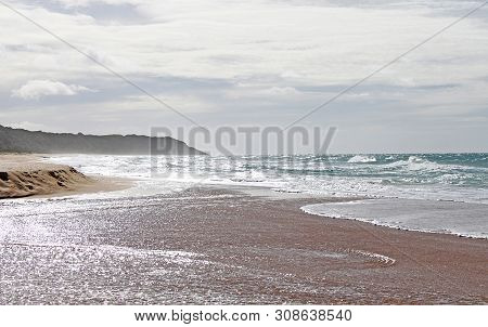 Waves Flowing Into Image & Photo (Free Trial) | Bigstock