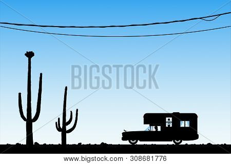 Cartoon Retro Car On Vector & Photo (Free Trial) | Bigstock