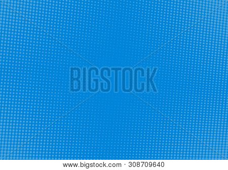 Comic Blue Halftone Vector & Photo (Free Trial) | Bigstock