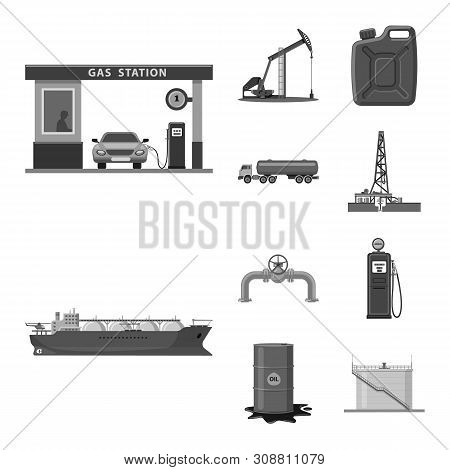 Bitmap Design Oil Gas Image & Photo (Free Trial) | Bigstock