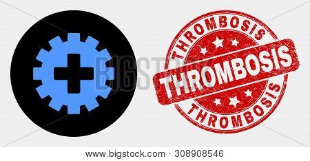 Rounded Plus Gear Vector & Photo (Free Trial) | Bigstock
