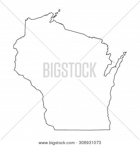 Wisconsin State Vector & Photo (Free Trial) | Bigstock