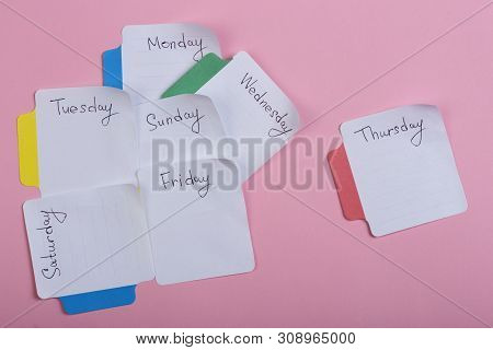 Days Week - Paper Image & Photo (Free Trial) | Bigstock