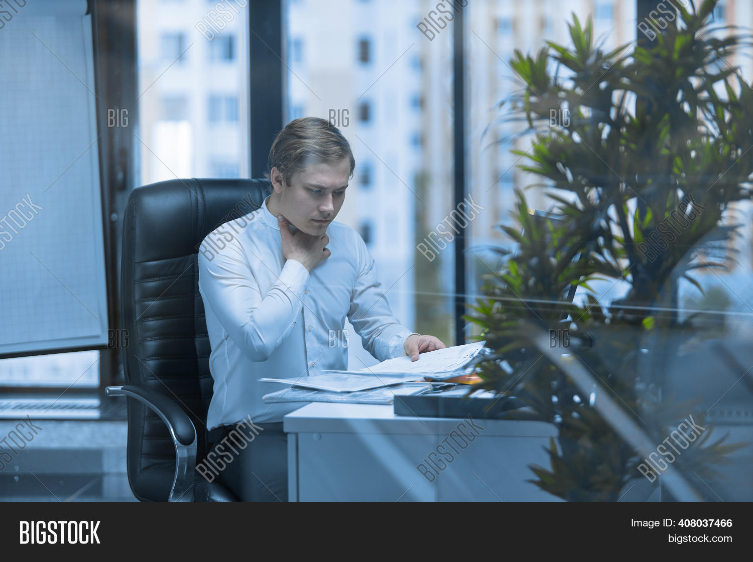 Office Clerk Works Image & Photo (Free Trial) | Bigstock