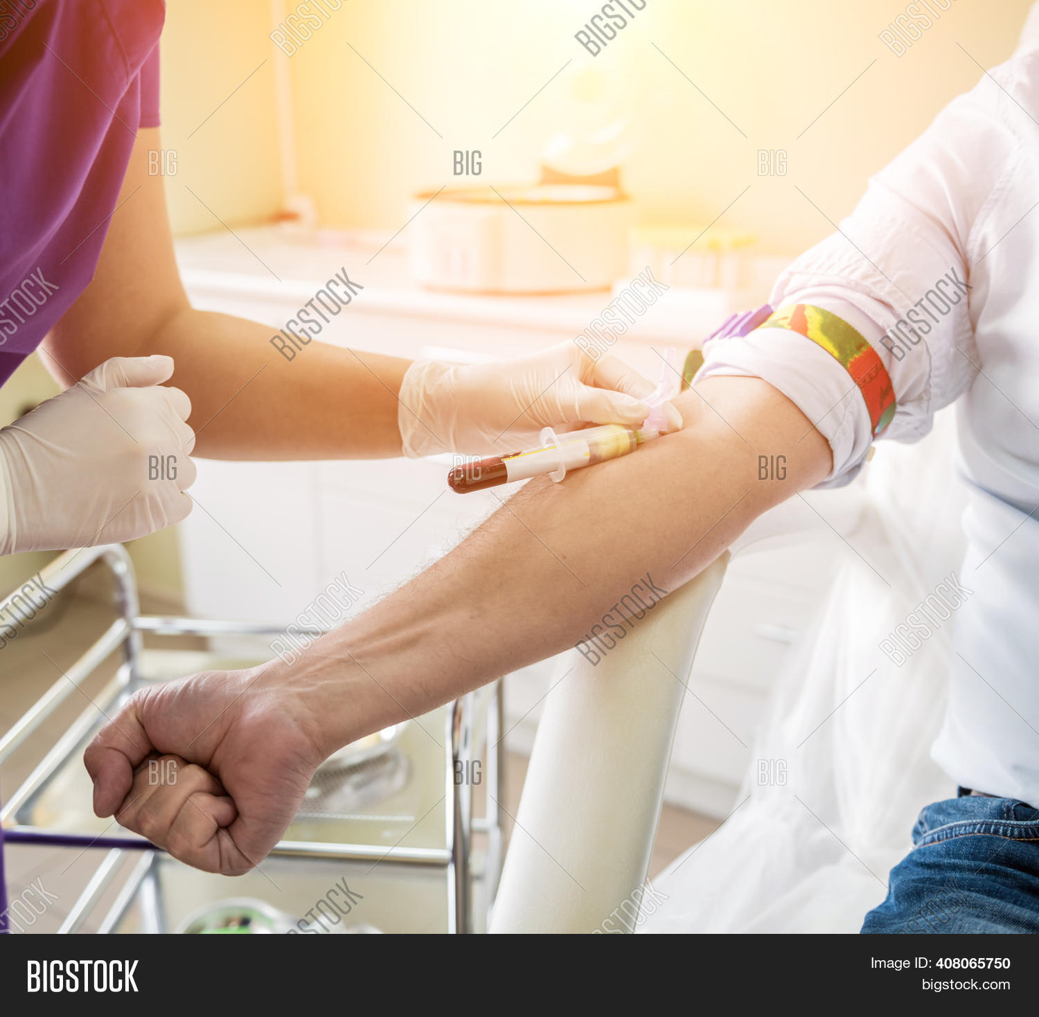 Nurse Taking Patients Image & Photo (Free Trial) | Bigstock