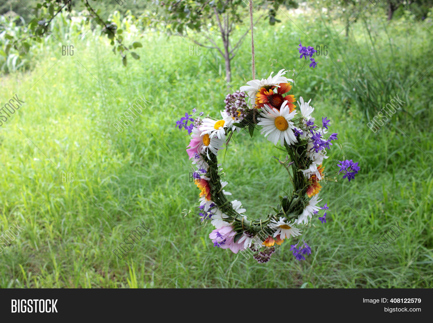 Midsummer Flower Crown Image & Photo (Free Trial) | Bigstock