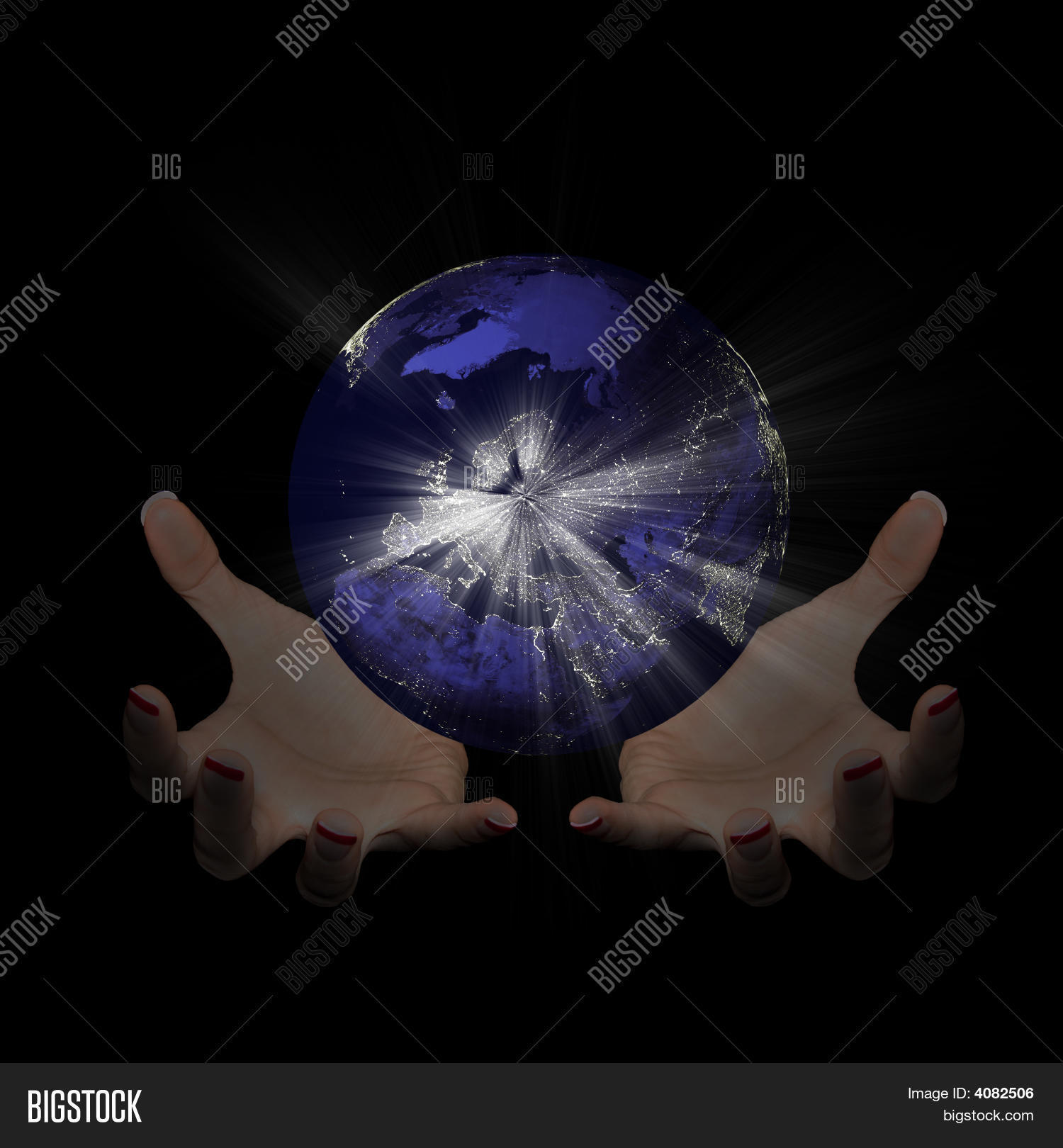 Hands Holding World Image & Photo (Free Trial) | Bigstock
