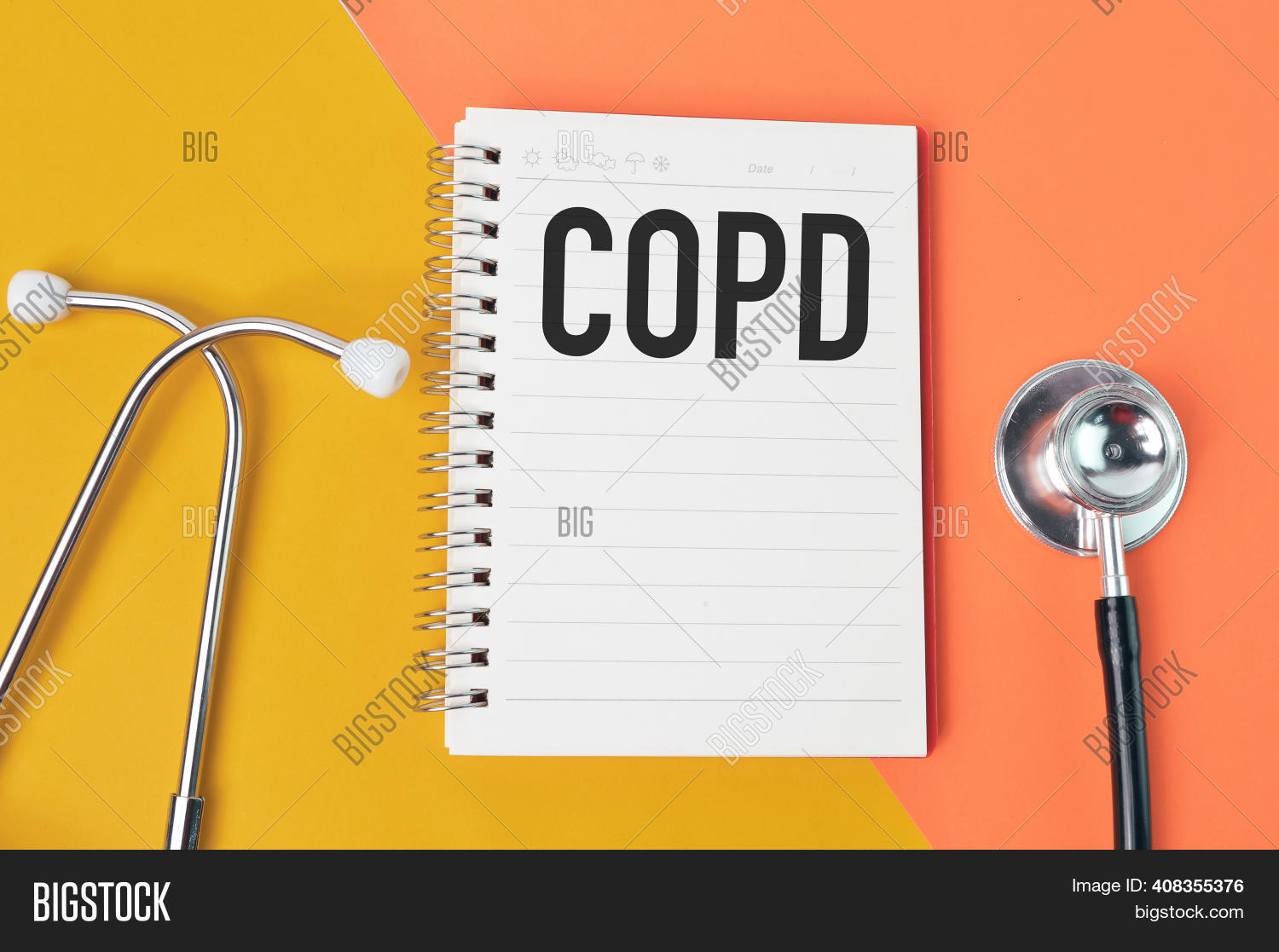 Notebook Written Copd Image & Photo (Free Trial) | Bigstock