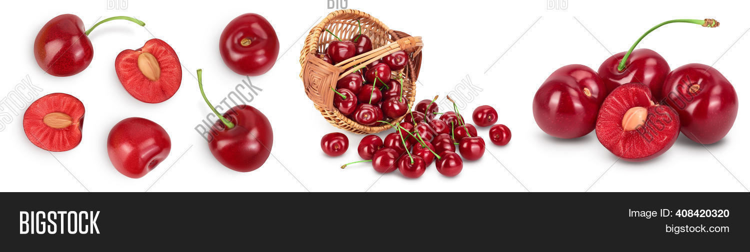 Red Sweet Cherry Image & Photo (Free Trial) | Bigstock
