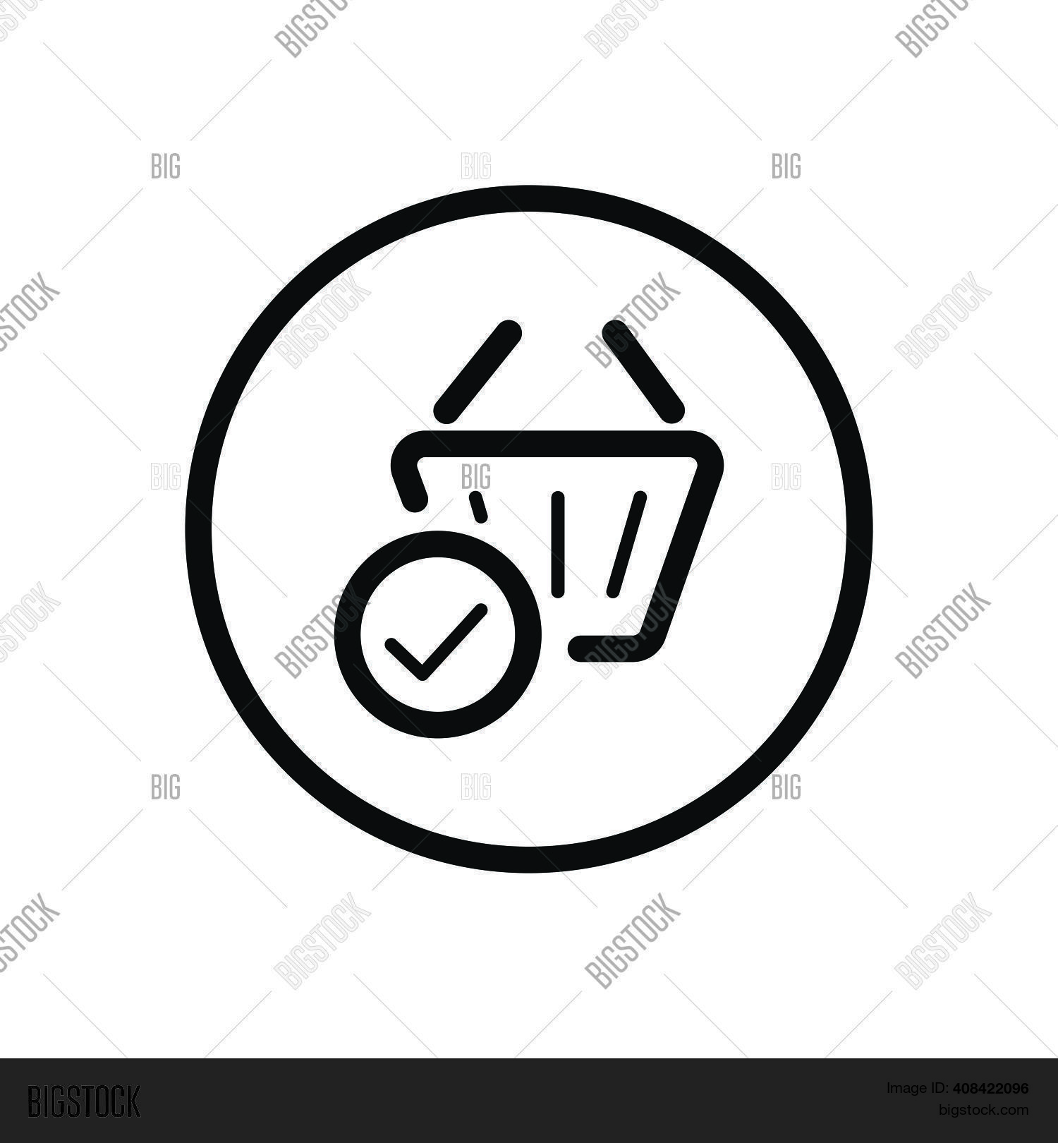 Shopping Basket. Vector & Photo (Free Trial) | Bigstock