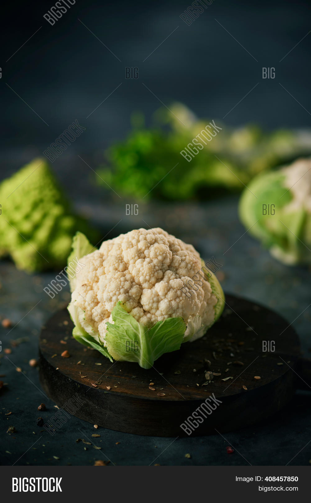 Raw Baby Cauliflower Image & Photo (Free Trial) | Bigstock