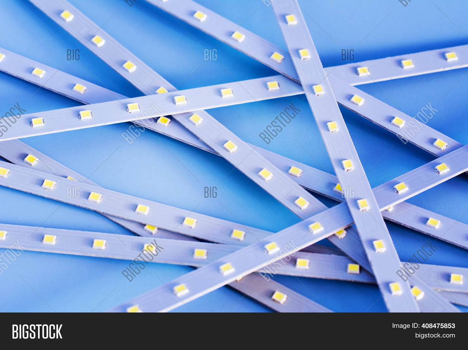 Yellow Led Strip Image & Photo (Free Trial) | Bigstock