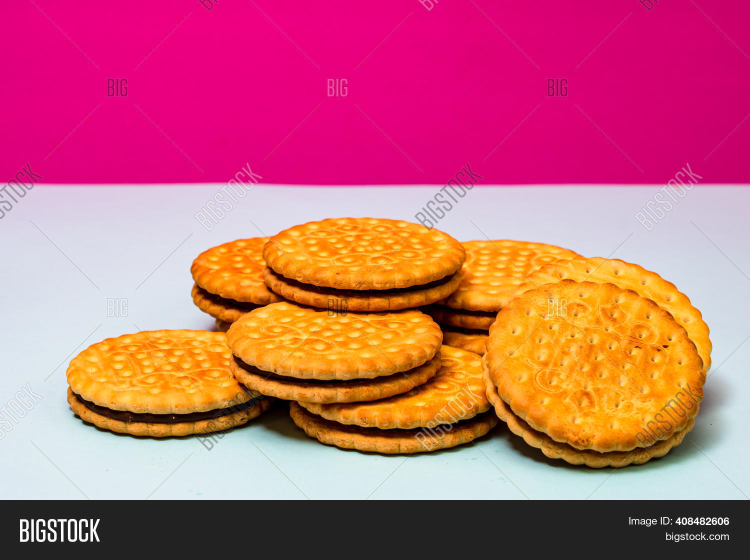 Round Biscuits Image & Photo (Free Trial) | Bigstock