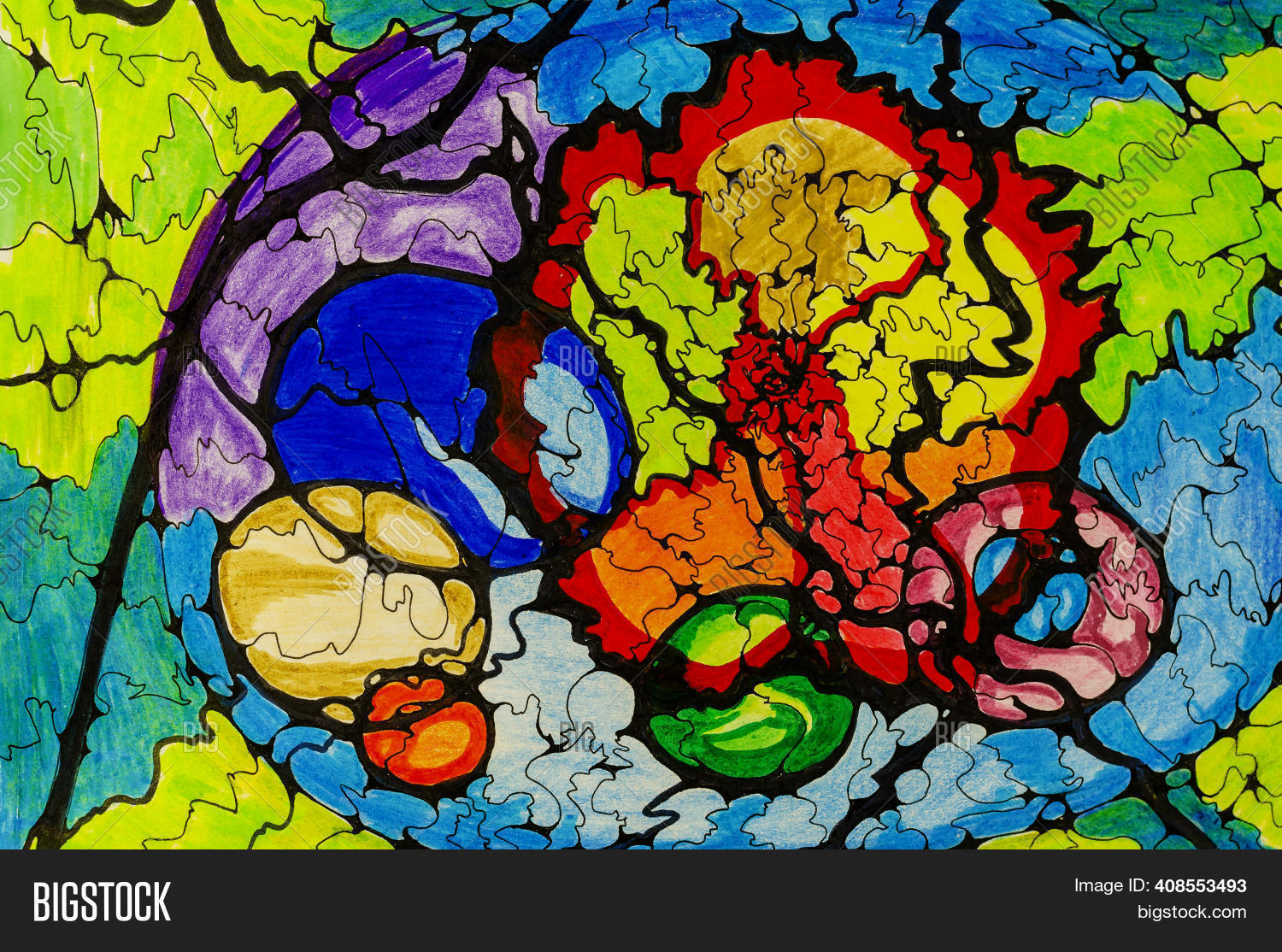 Abstract Designs To Draw On Paper