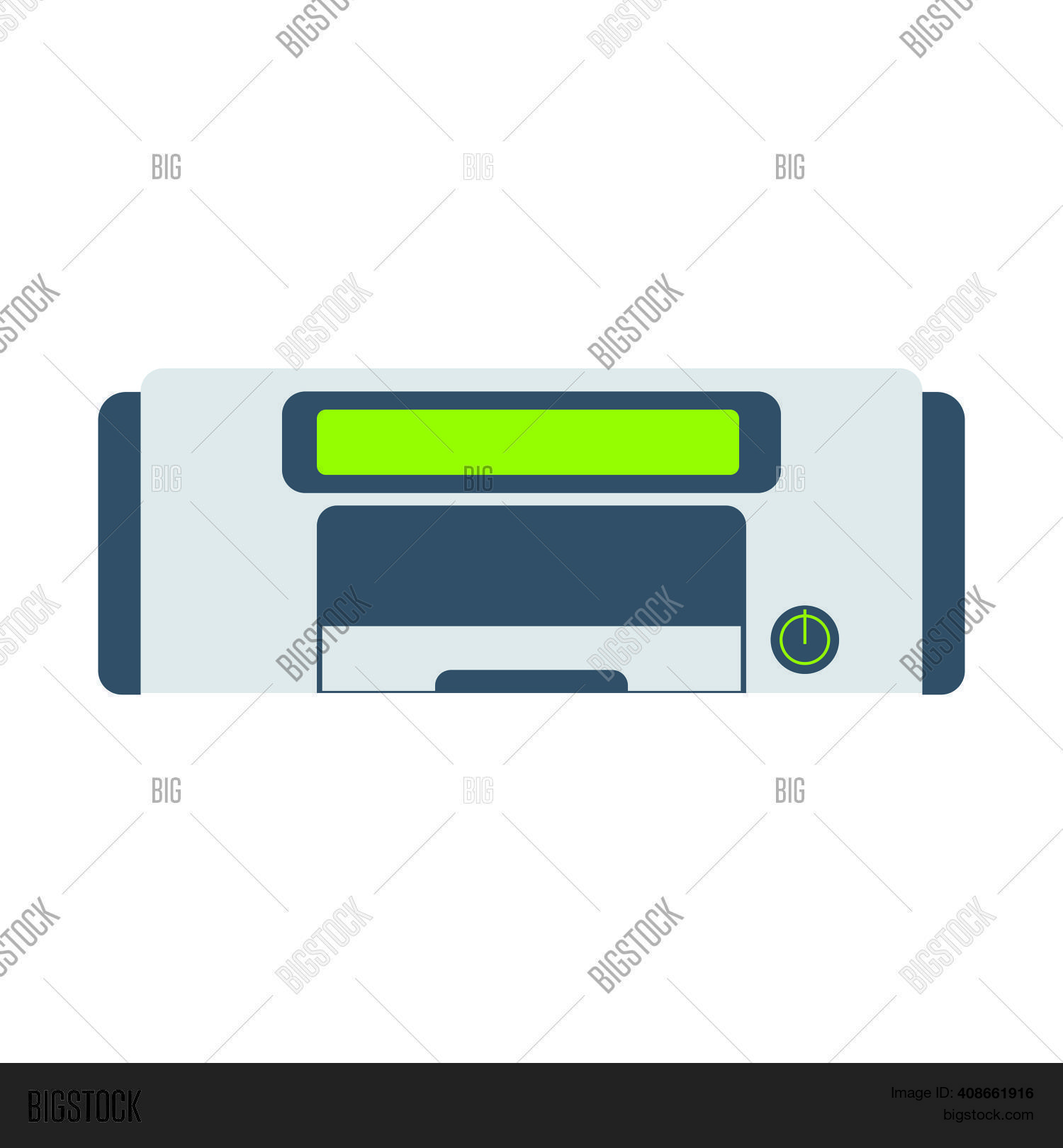 Office Printer Vector & Photo (Free Trial) | Bigstock