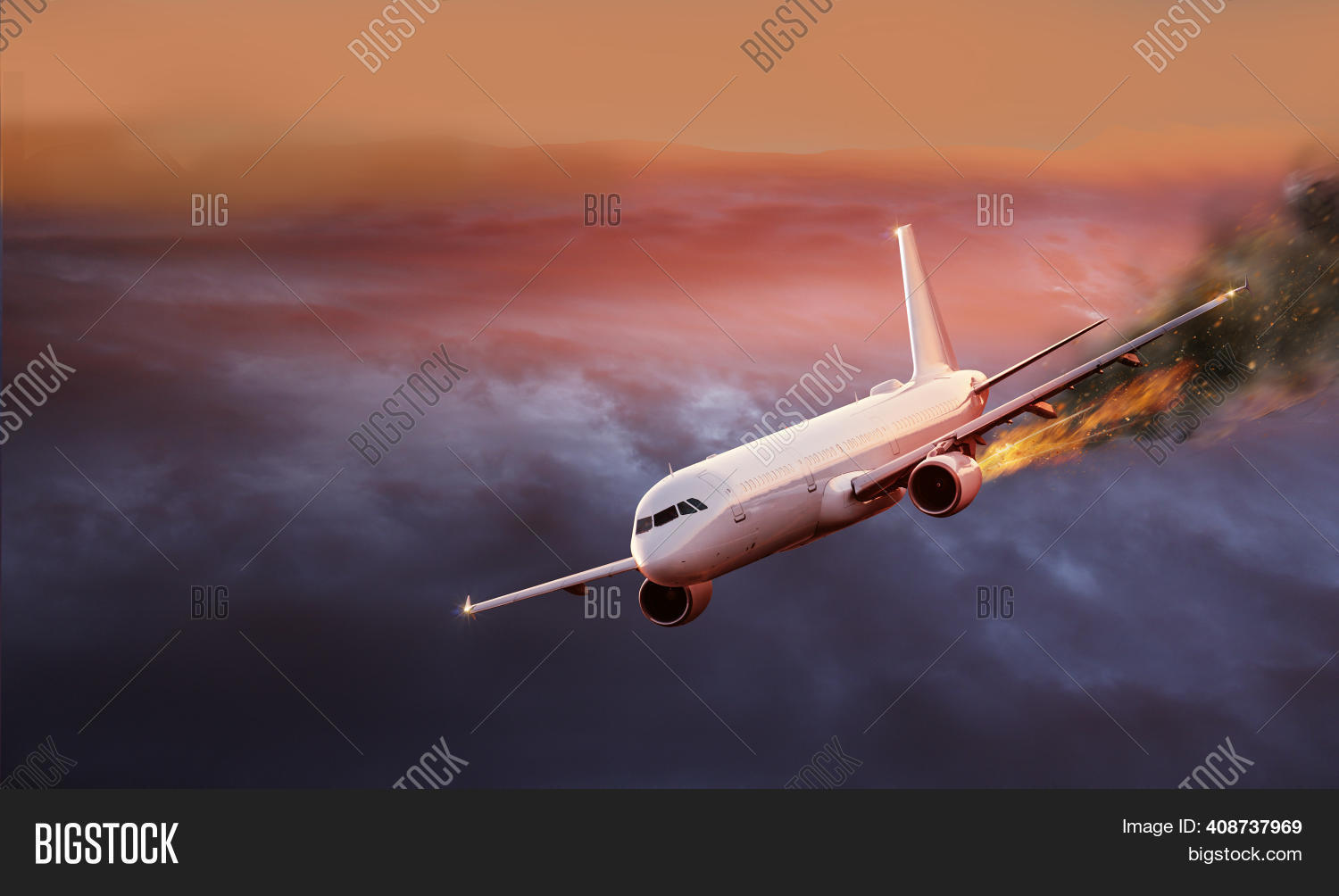 Flying Aircraft Image & Photo (Free Trial) | Bigstock