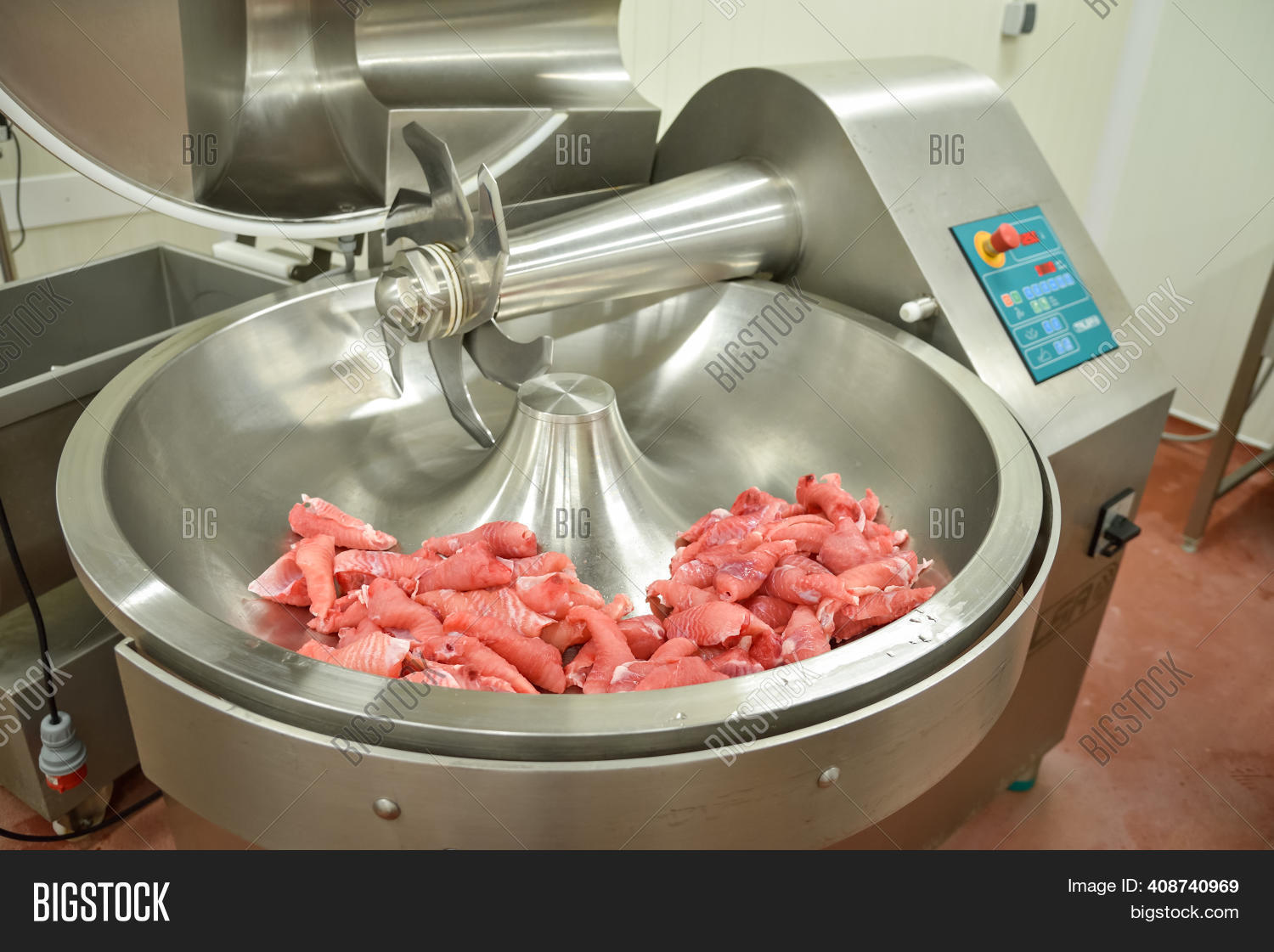 Cutter Chopping Meat Image & Photo (Free Trial) | Bigstock