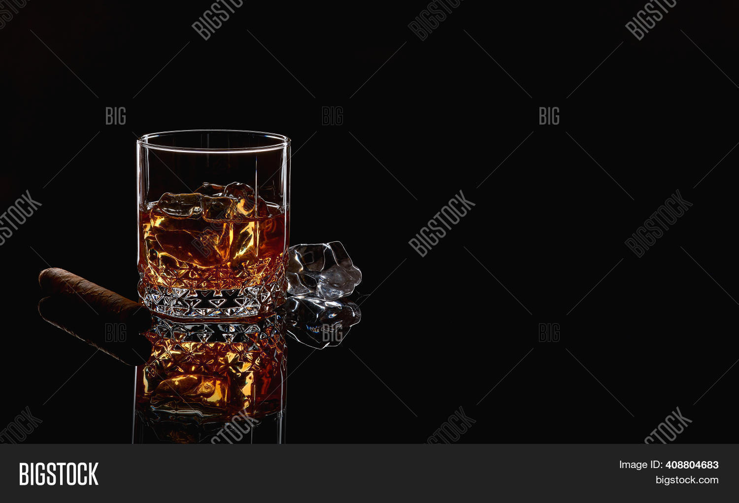 Whiskey Ice Brandy Image & Photo (Free Trial) | Bigstock