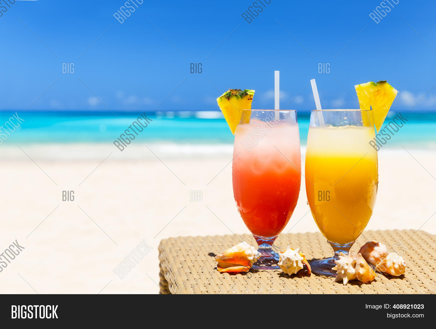 Two Tropical Fresh Image & Photo (Free Trial) | Bigstock
