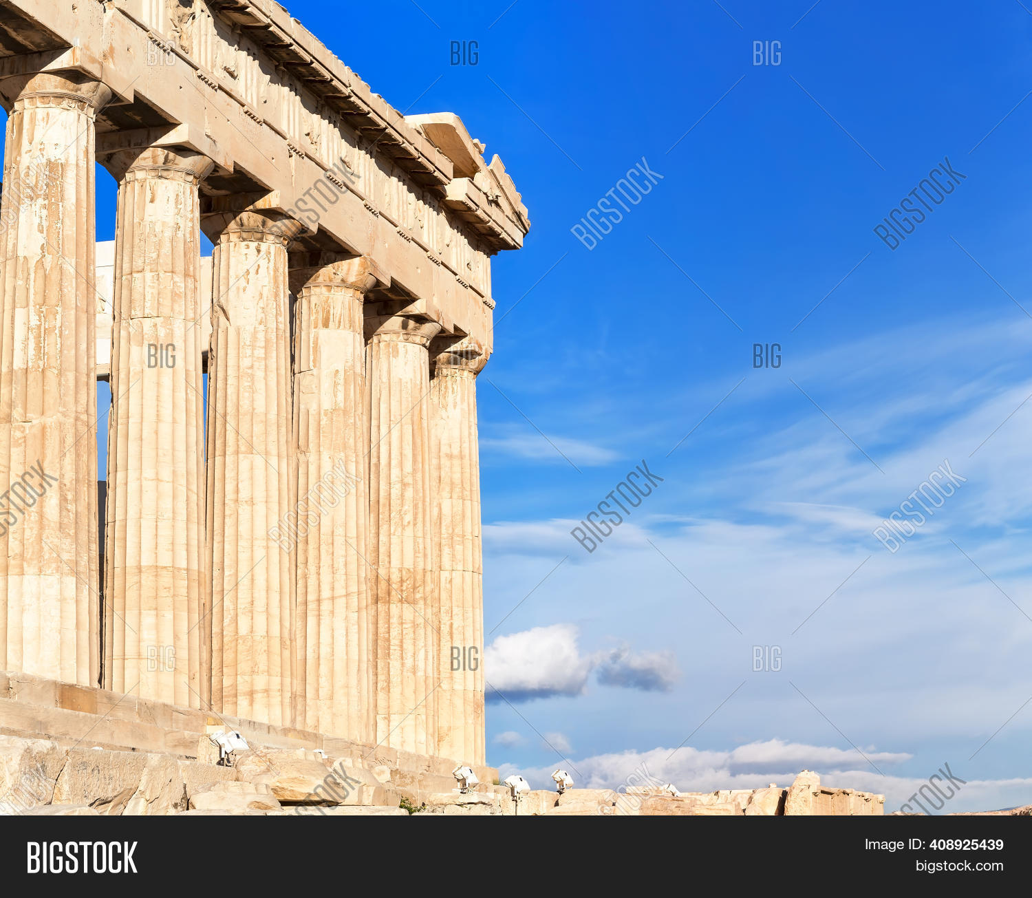 Parthenon Temple On Image & Photo (Free Trial) | Bigstock