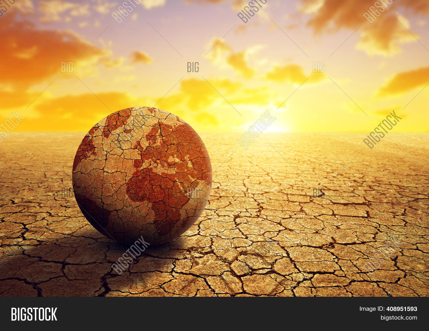 Parched Planet Earth Image & Photo (Free Trial) | Bigstock