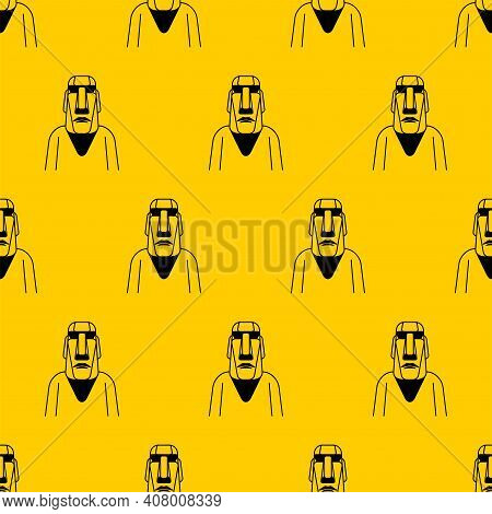 Moai Pattern Seamless Vector & Photo (Free Trial) | Bigstock