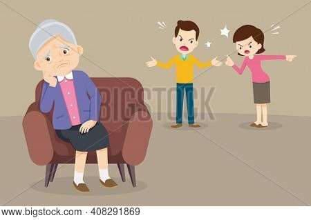 Sad Family Images, Illustrations & Vectors (Free) - Bigstock