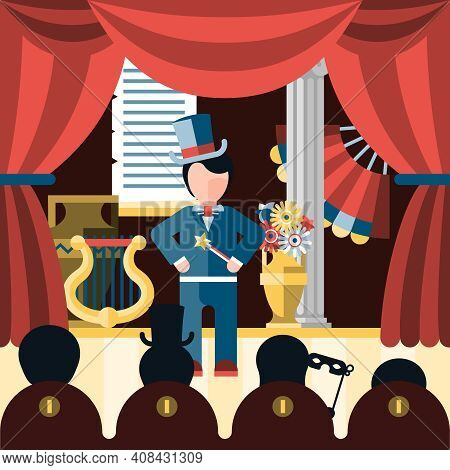 Theatre Acting Vector & Photo (Free Trial) | Bigstock