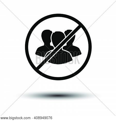 No Meeting Icon. Vector & Photo (Free Trial) | Bigstock