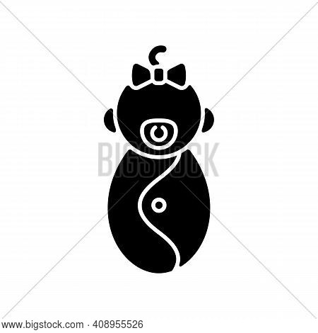 Female Newborn Black Vector & Photo (Free Trial) | Bigstock