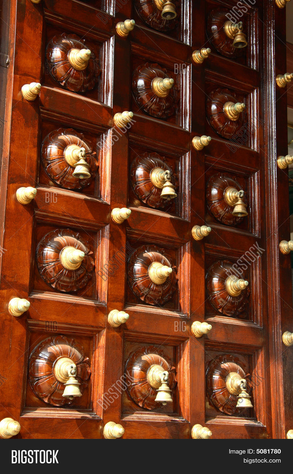Hindu Temple Door Lots Image & Photo (Free Trial) | Bigstock