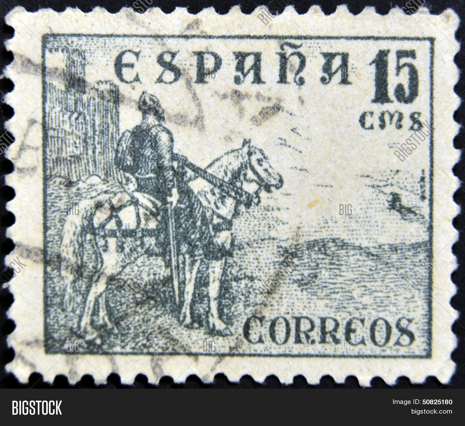 Stamp Printed Spain Image & Photo (Free Trial) | Bigstock