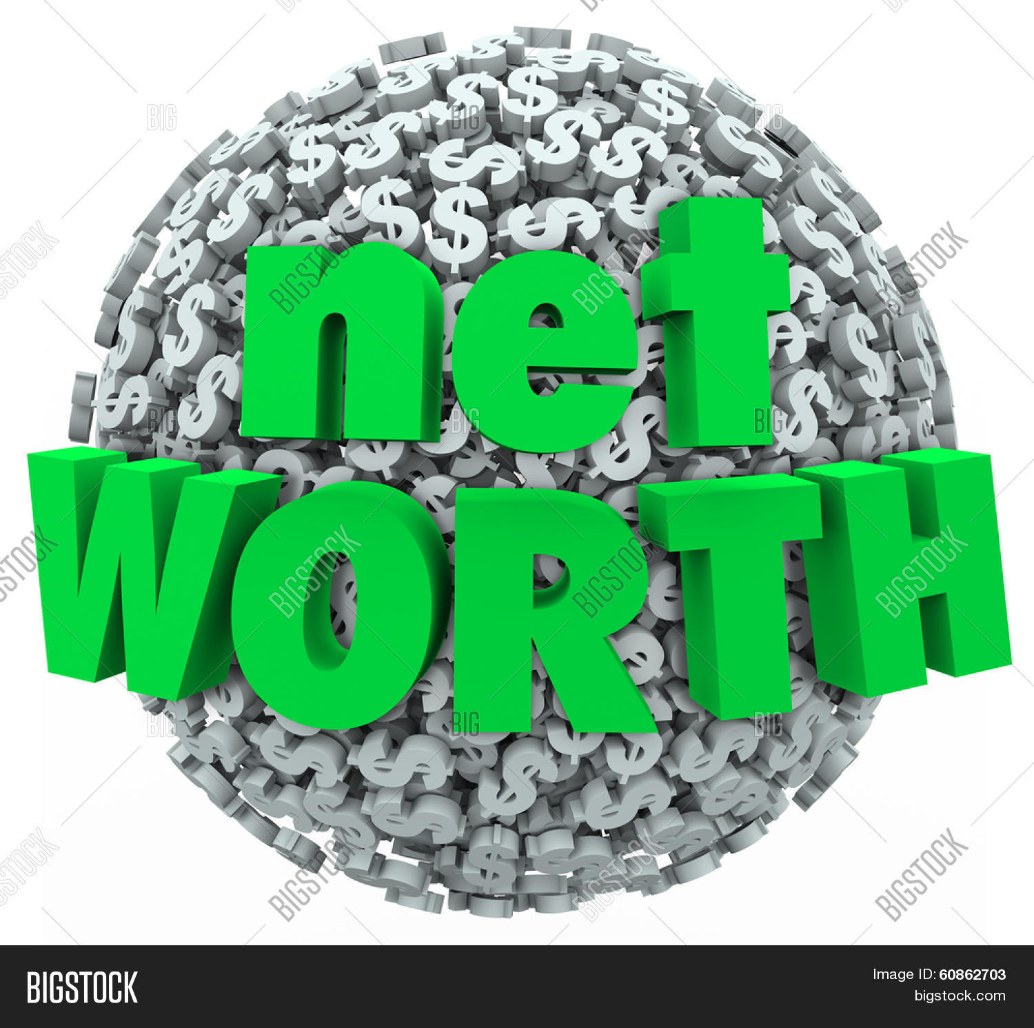 Net Worth Words Money Image & Photo (Free Trial) | Bigstock